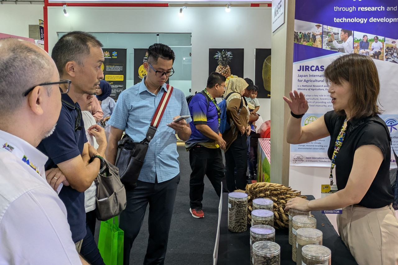 JIRCAS Showcases Research Achievements at “MAHA 2024,” Malaysia’s Largest Agricultural Exhibit ...