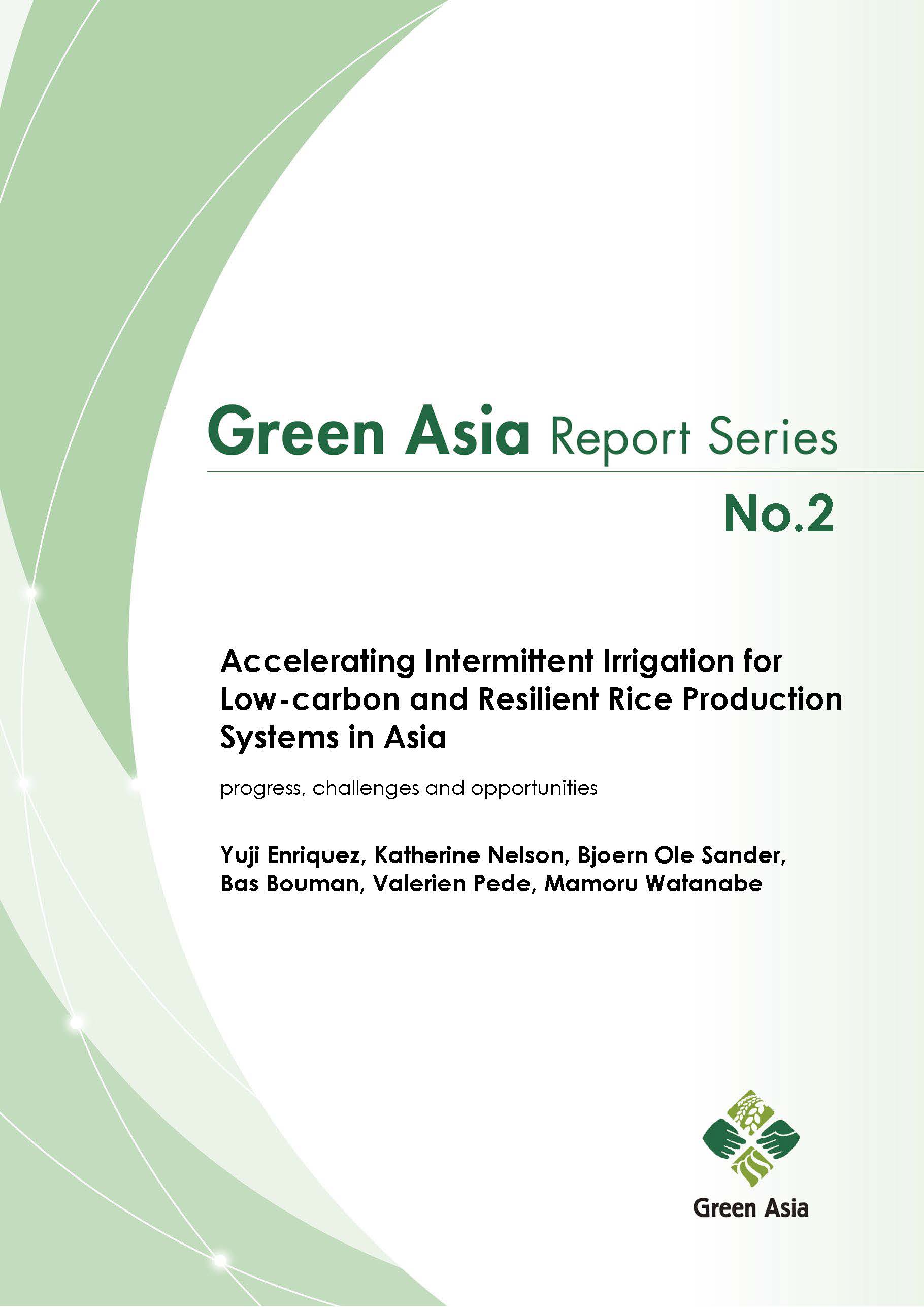 Accelerating intermittent irrigation for low-carbon and resilient rice ...